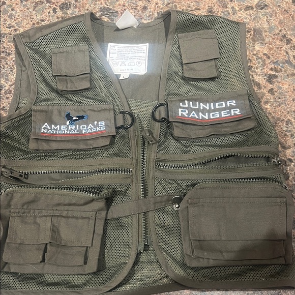 Jr Ranger | Jackets & Coats | Junior Ranger Kids Vest Green National ...